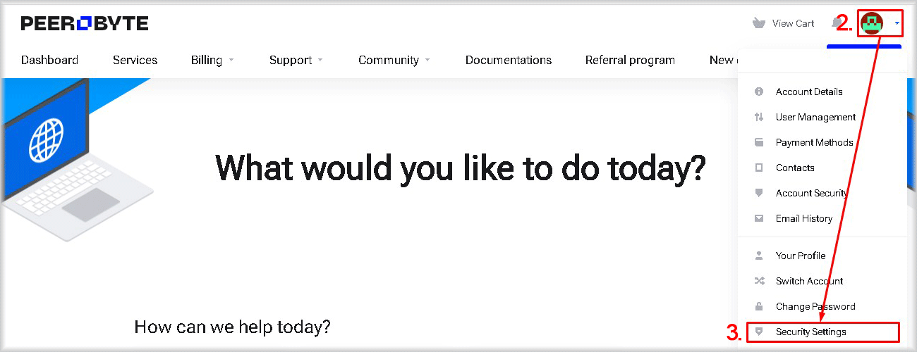 Disabling 2FA on Your Account | peerobyte.com