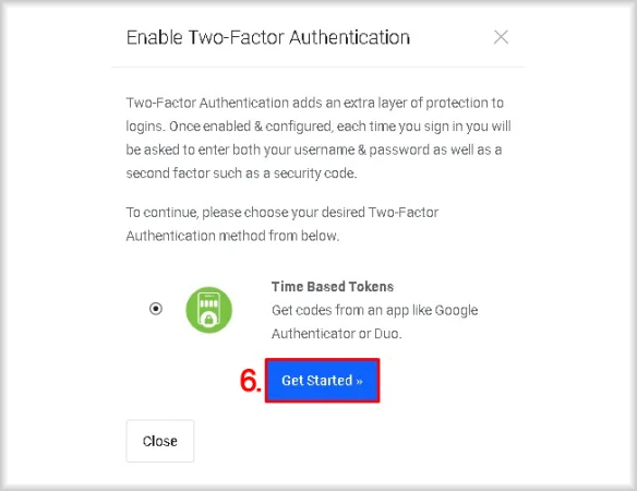 Enabling 2FA on Your Account | peerobyte.com